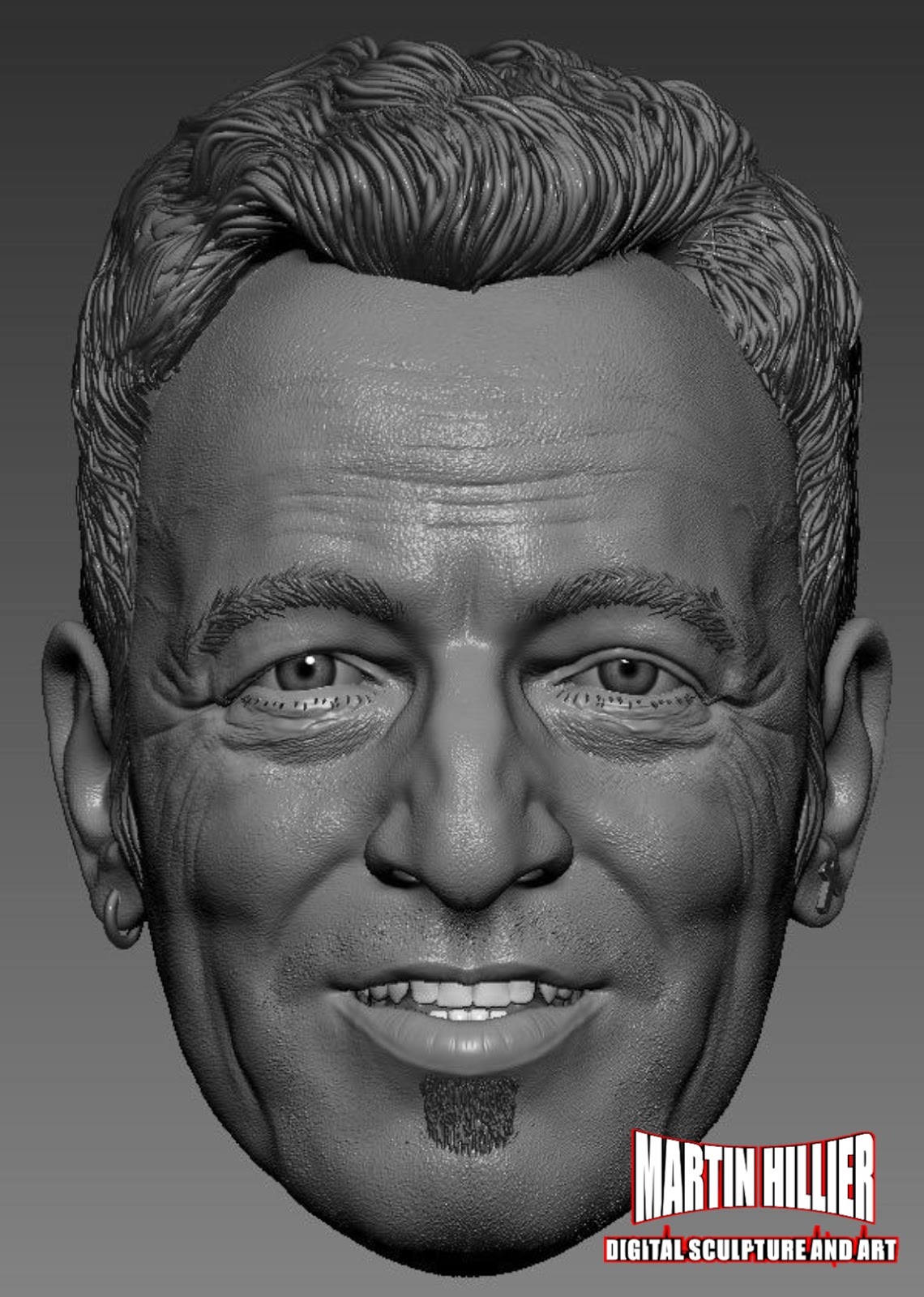 MARTIN HILLIER DIGITAL SCULPTURE AND ART - 1/6 SCALE ACTION FIGURE ...
