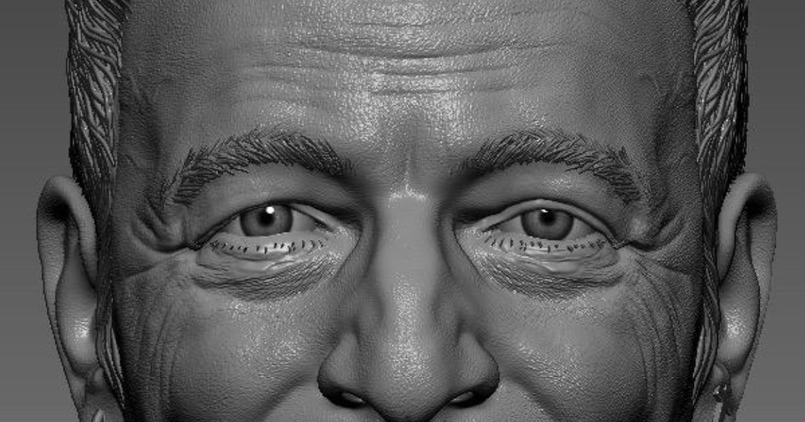 MARTIN HILLIER DIGITAL SCULPTURE AND ART - 1/6 SCALE ACTION FIGURE ...