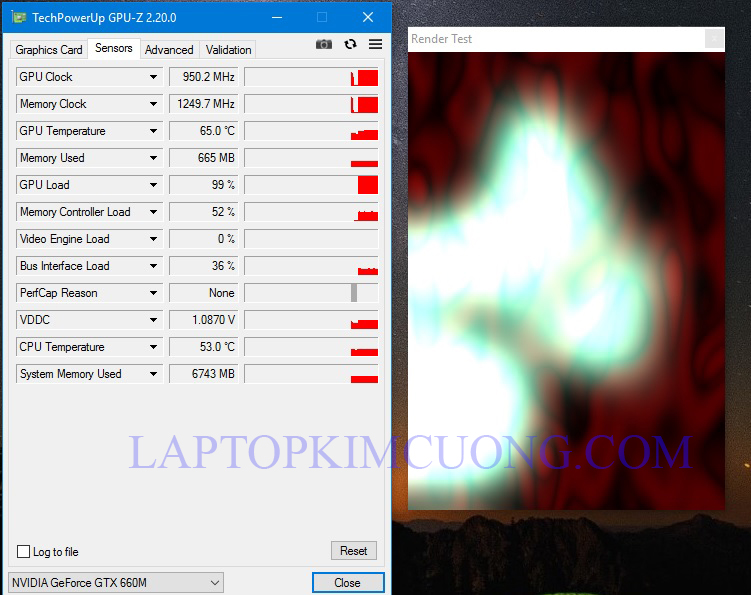Test card màn hình (VGA) - CPU laptop | Blog Hồng