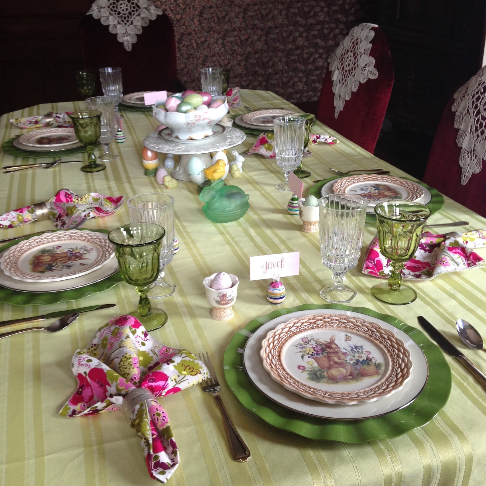 carolinajewel's table: Easter Parade 2016