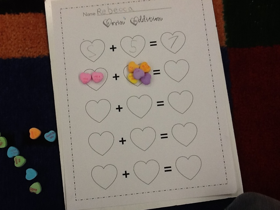 Christina's Kinder Blossoms: Valentine's Fun!!