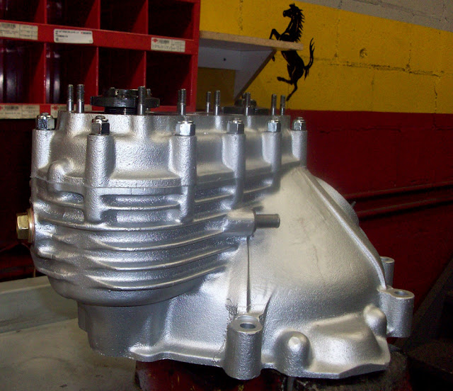 Dino 246 Restoration Blog: One last look inside: Finishing the gearbox