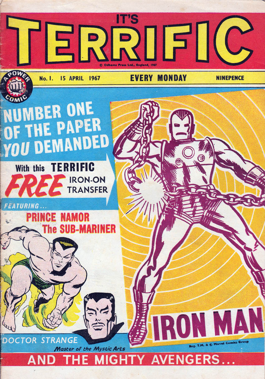 BLIMEY! The Blog of British Comics: The age of Power Comics!