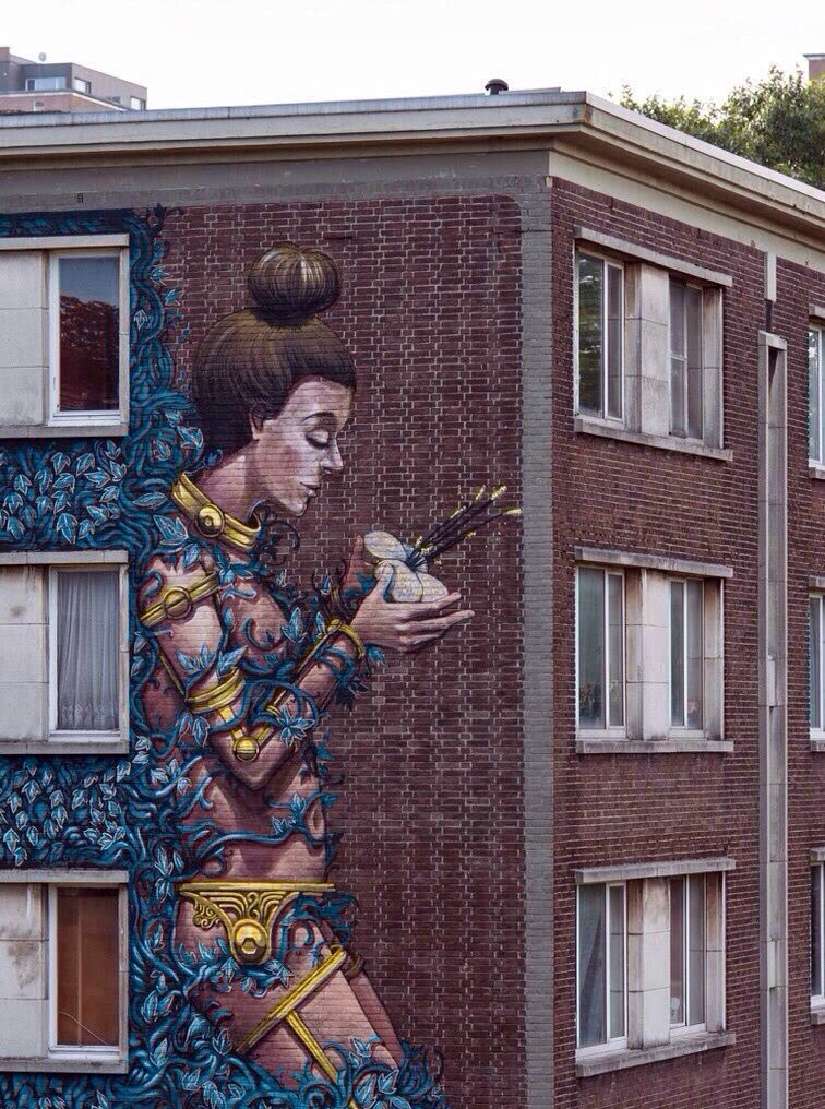 Pixel Pancho New Street Art For Day One Festival – Antwerp, Belgium ...