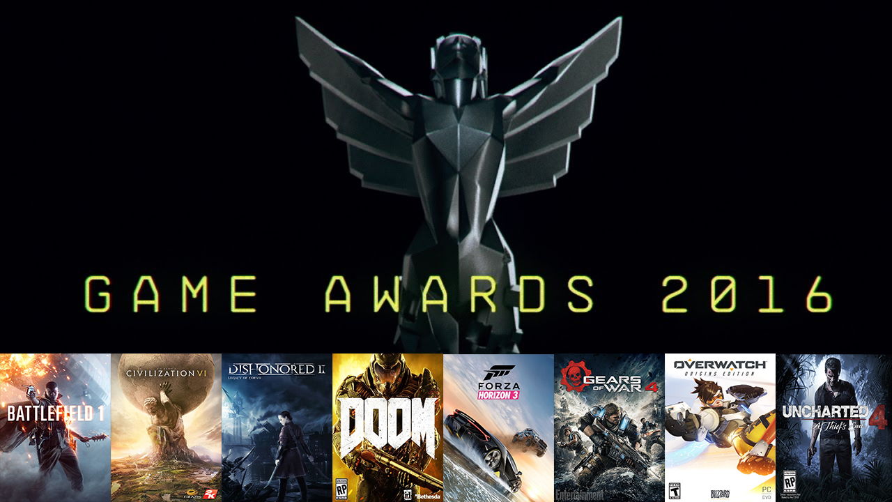 Daftar Pemenang dan Nominasi Game Awards 2016 | BondGames