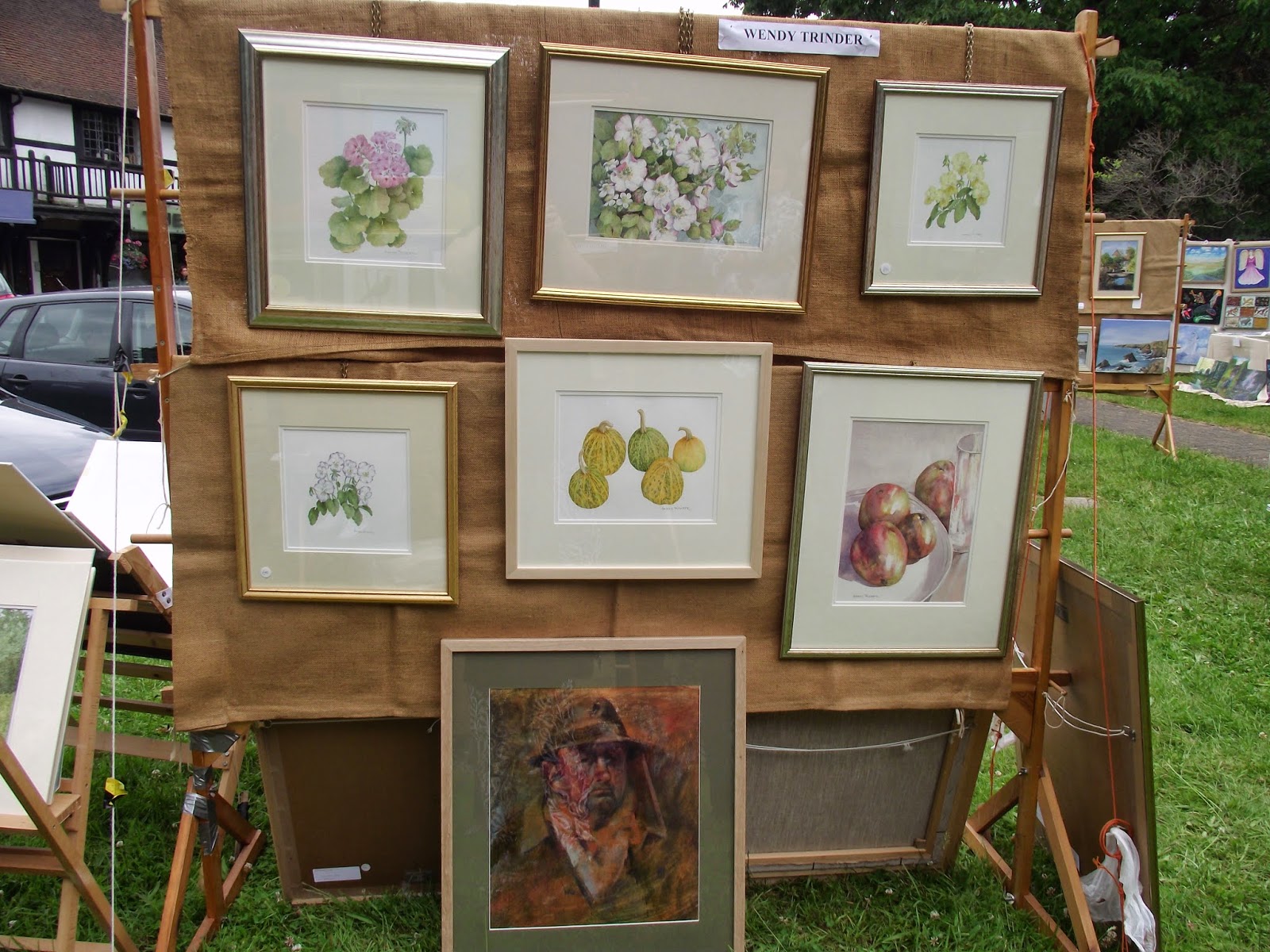 Virginia Water Art Society Diary: Paintings By Wendy Trinder Summer ...