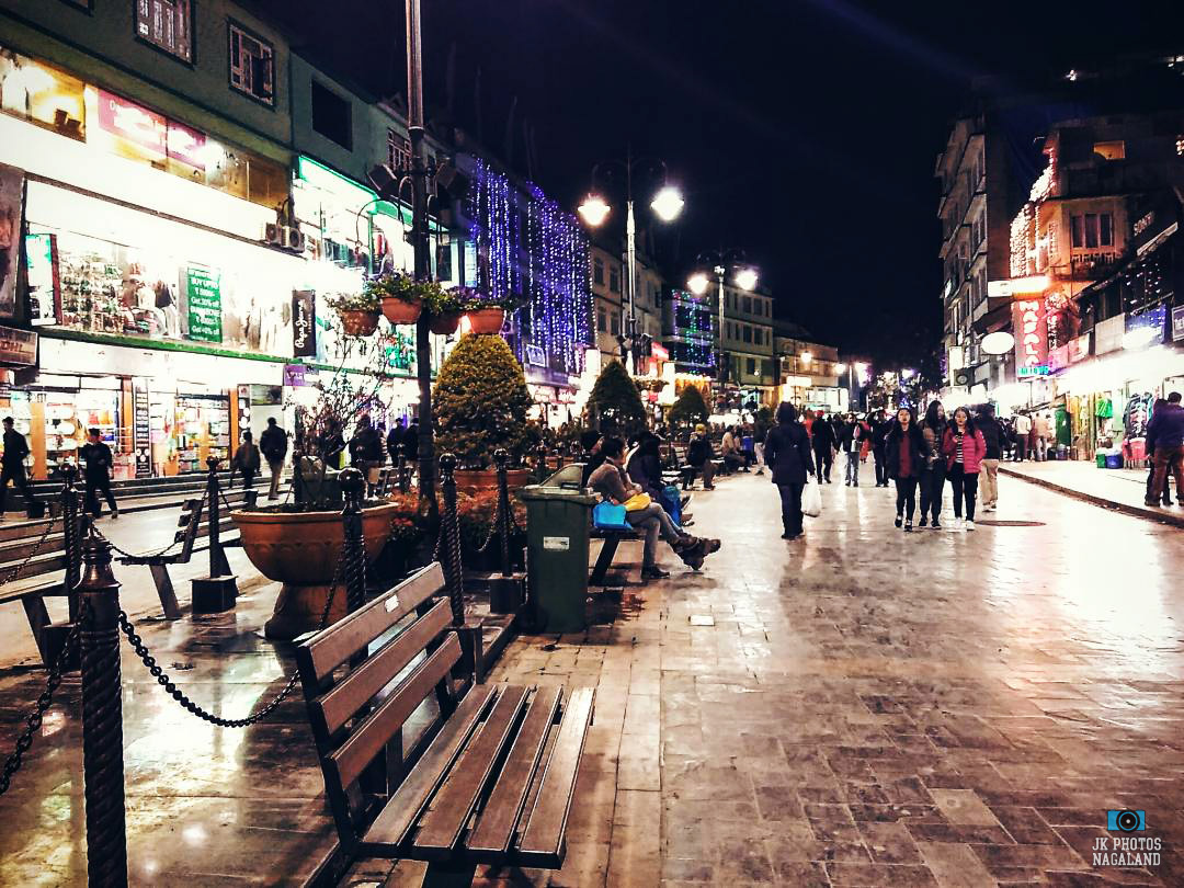 A nice place to hangout- sparkling clean MG Road (Marg) Gangtok (Places ...