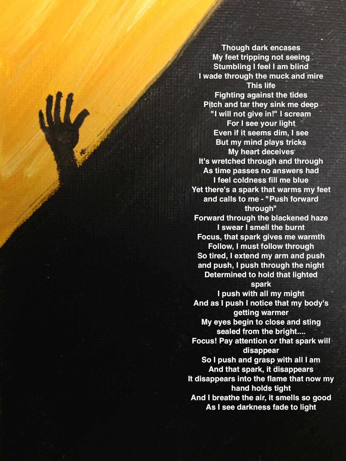 Uncomfortable is comfortable: Poems and Paintings