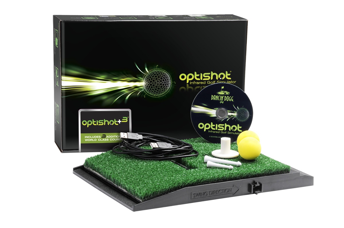 Hooked: Ireland's Golf Courses: OptiShot +3 Infrared Golf Simulator - A ...