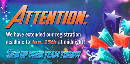 The Registration Deadline has been EXTENDED!