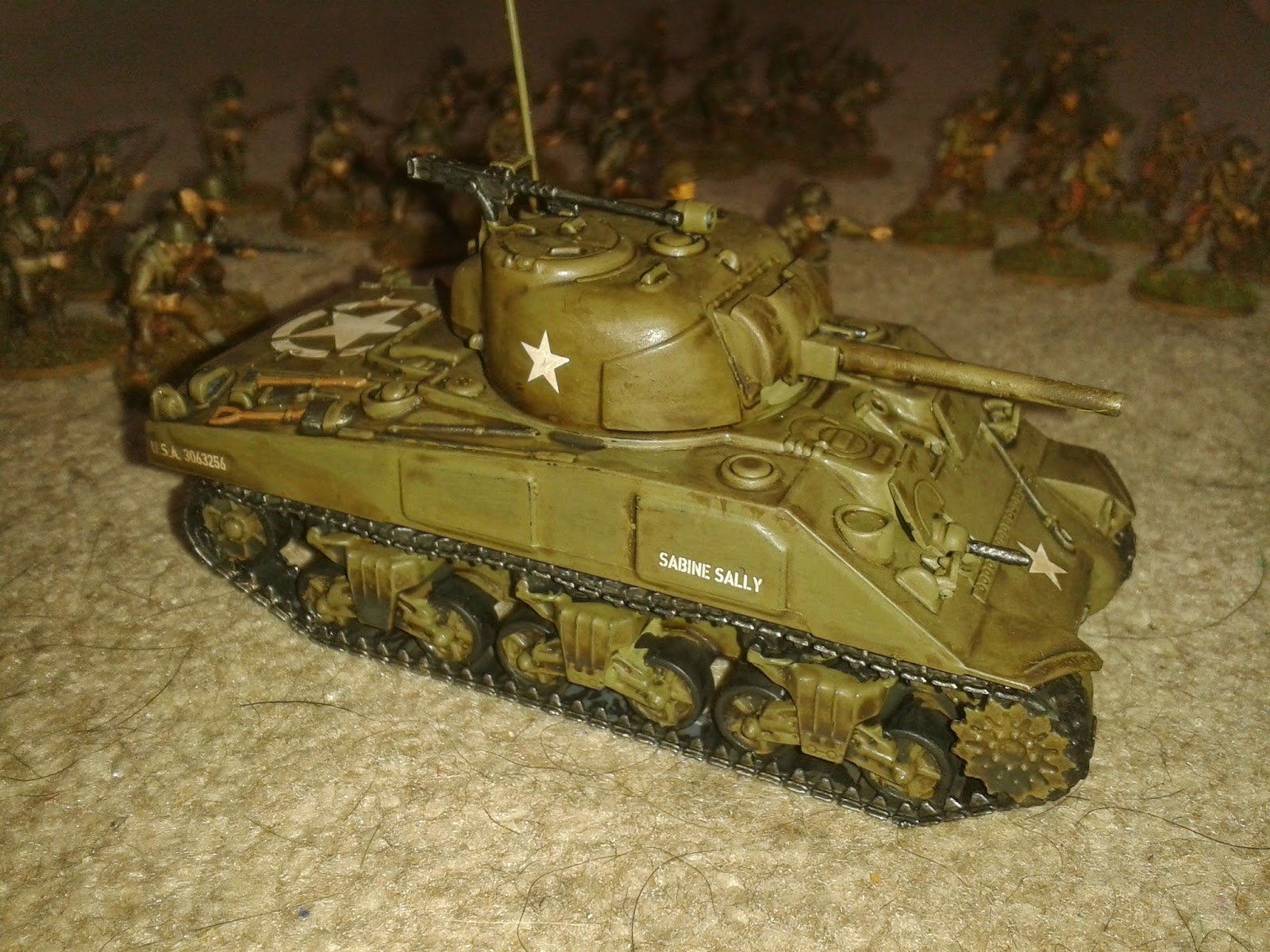 Marts 1000 points Bolt Action American US army ready to play
