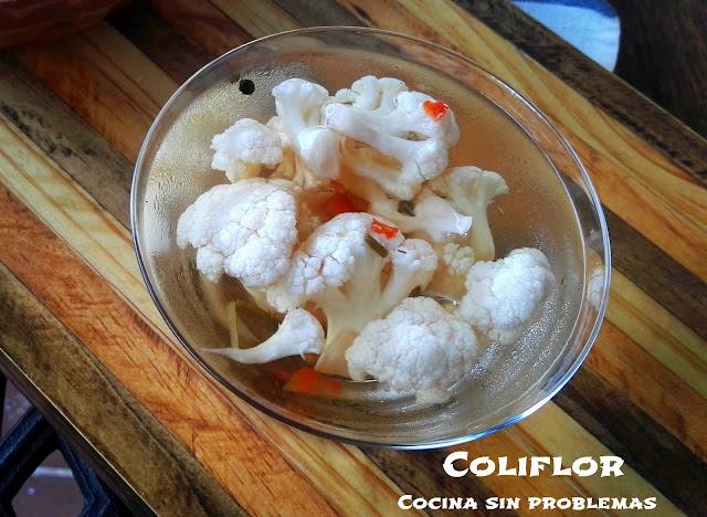 Coliflor En Vinagre, Encurtidos.