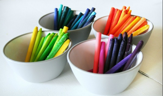 LaBelle Kimiko: American Flag Crayon Art