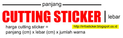 Cetak Stiker Tangerang: Cara Menghitung Harga Cutting Sticker Murah