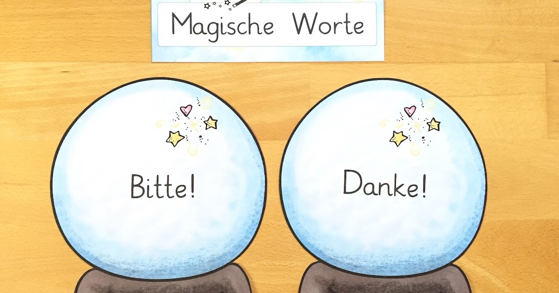 Materialwiese: Bitte und Danke!?