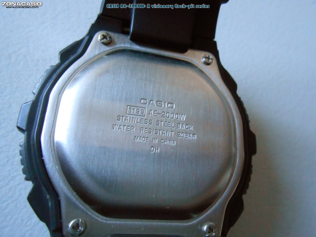 Zona Casio: Prueba: Casio AE-2000W. Un reloj de altos vuelos