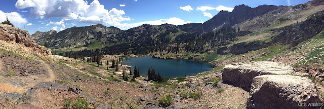 Katie Wanders : Cecret Lake - Albion Basin