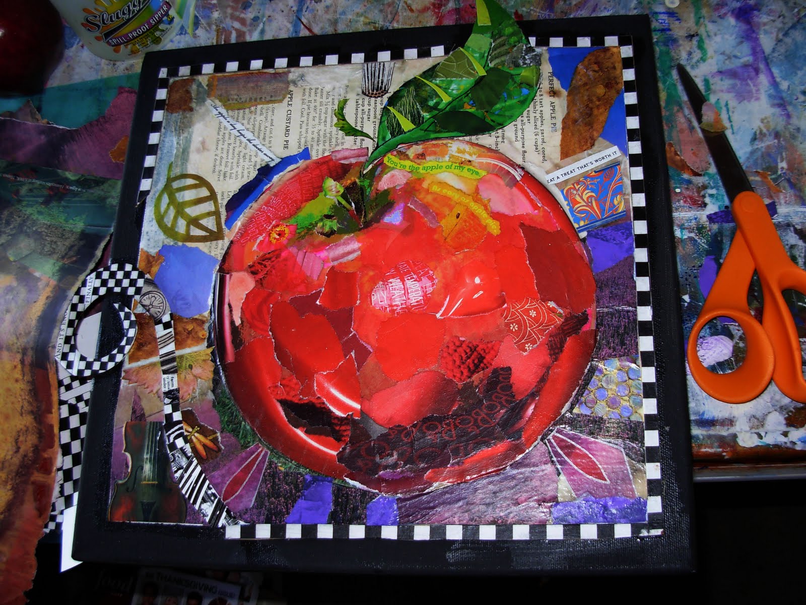 Pieces of Eight: The Great Apple Collage Project Continues