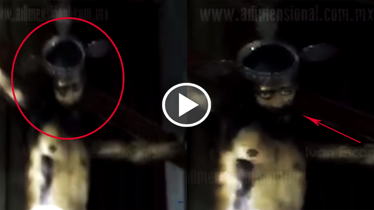 VIRAL!: Statue Of Jesus Crucified Was Caught On Cam Opening Its Eyes ...