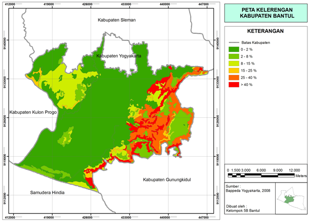 Bantul Magnificent: Kumpulan Peta Kabupaten Bantul