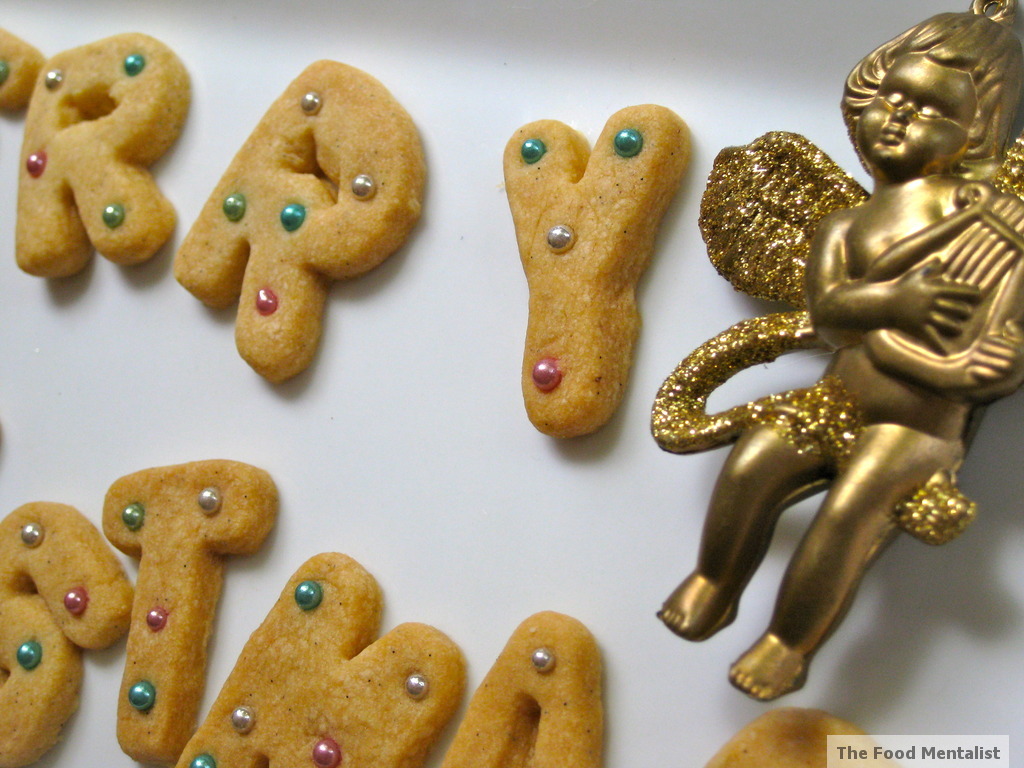 Christmas Vanilla Bean Shortbread