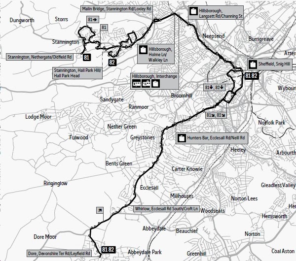 Public Transport Experience: January Changes in Sheffield [3]