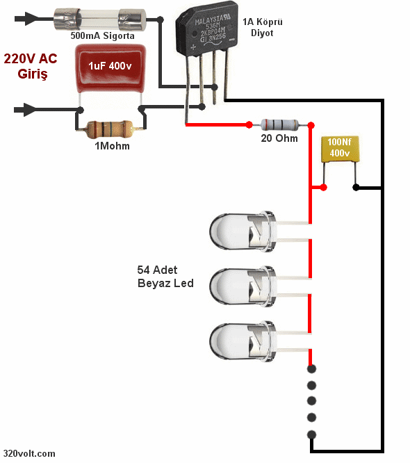 Led Lighting without transformer