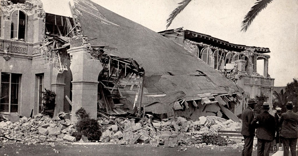 21 Rare Photographs of the 1933 Long Beach Earthquake ~ Vintage Everyday