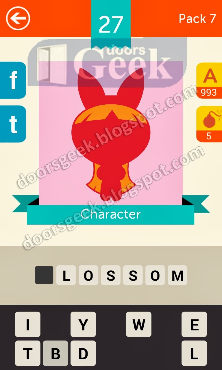 Mega Quiz [Pack 7] Level 27 ~ Doors Geek