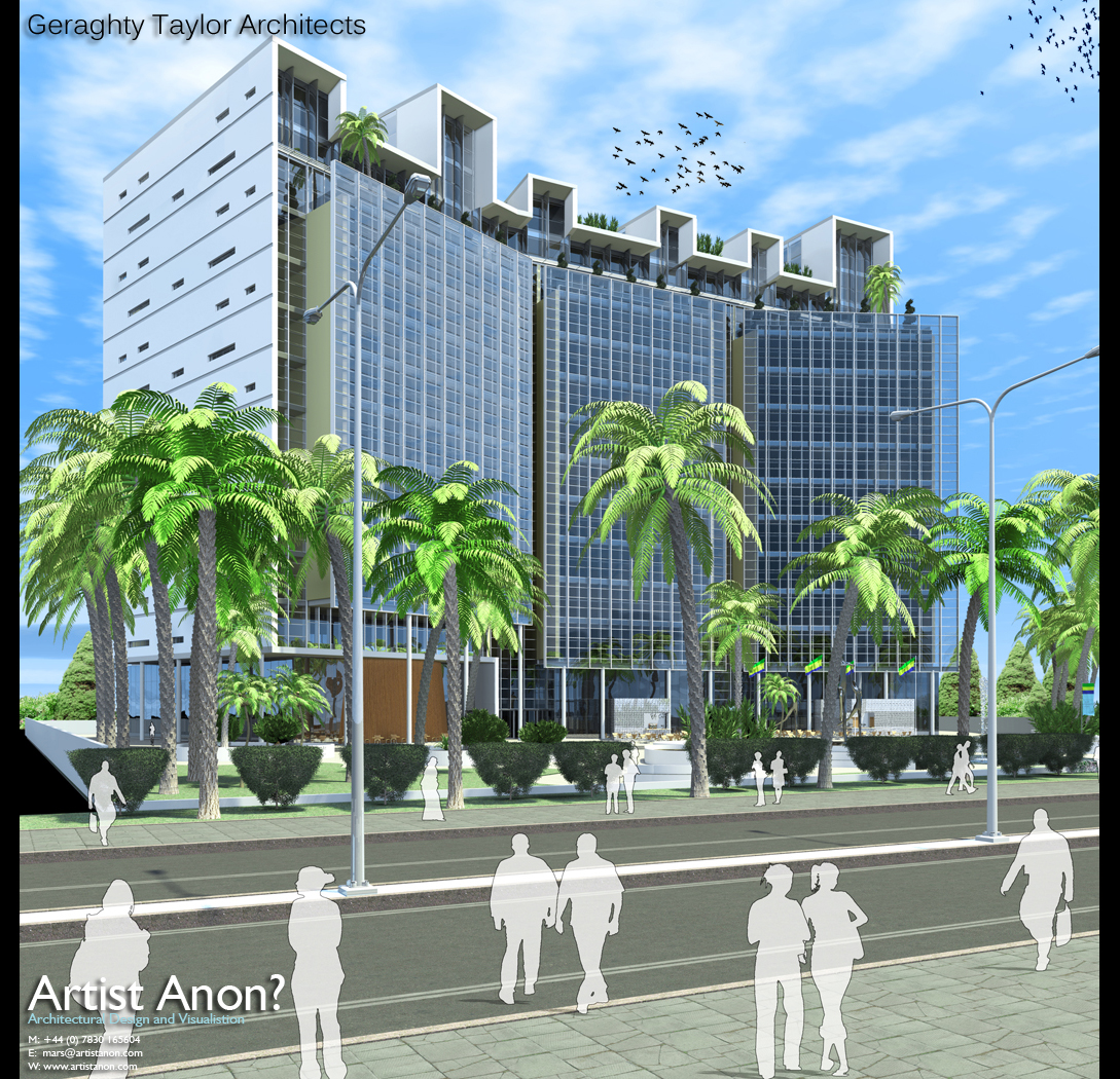 Gabon Tower, Libreville, Gabon