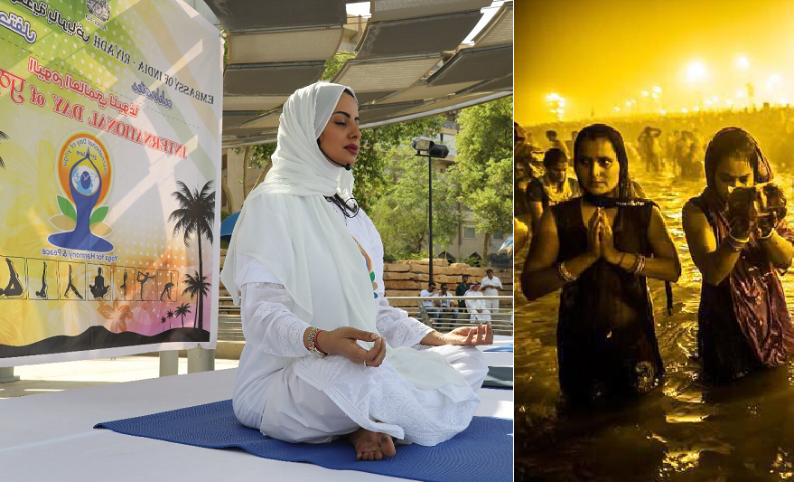Attracted to muslim yoga teacher, mesmerized by Kumbh mela