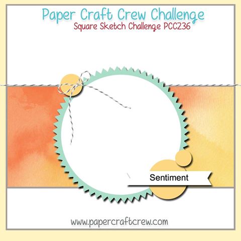 Paper Craft Crew 236 - Flourish Thinlits Card