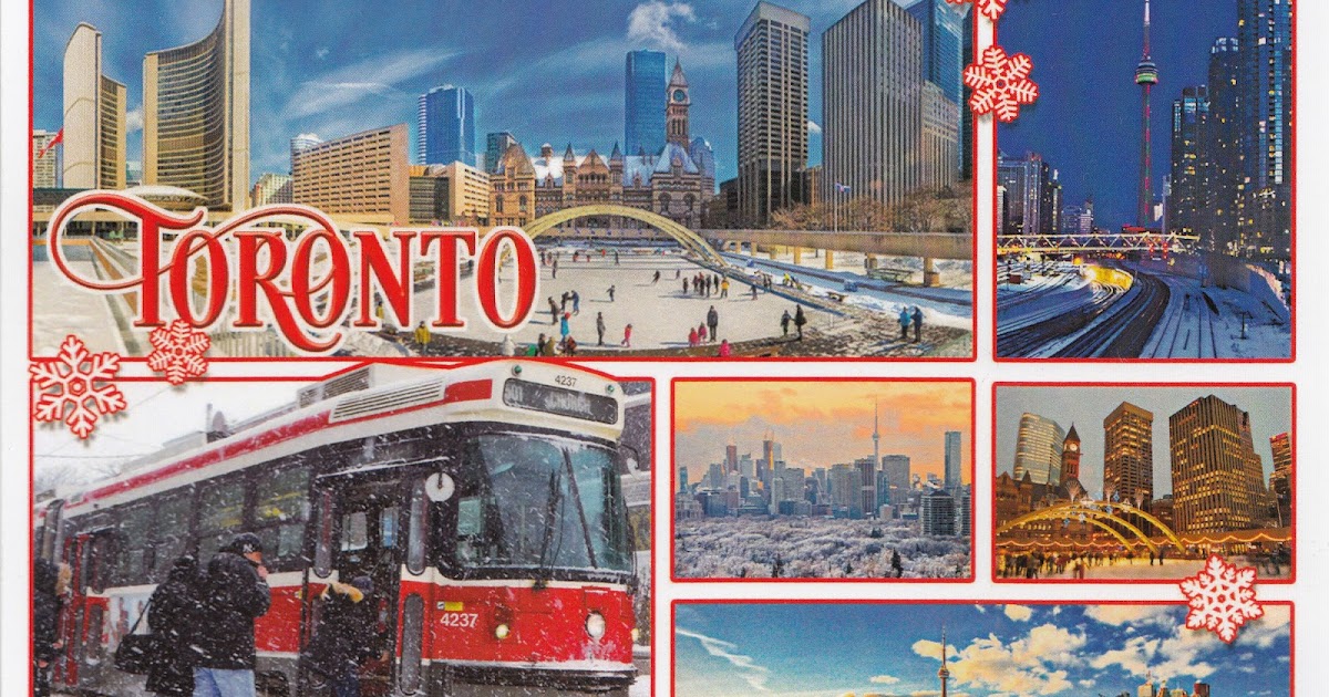 My postcard and stamp week: Canada: Toronto