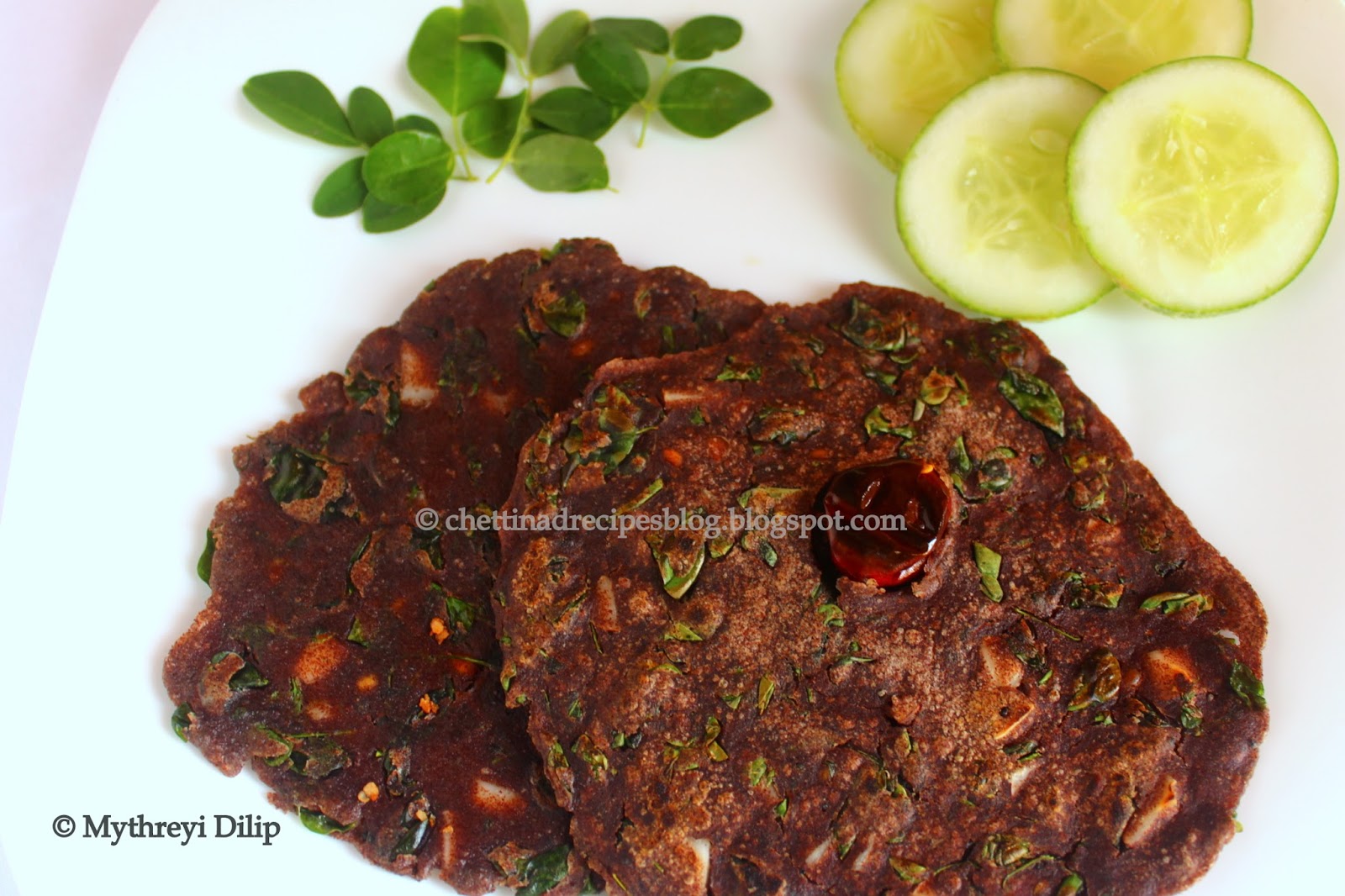 Ragi Drumstick leaves Adai / Kezhvaragu Murungai Keerai Adai ...