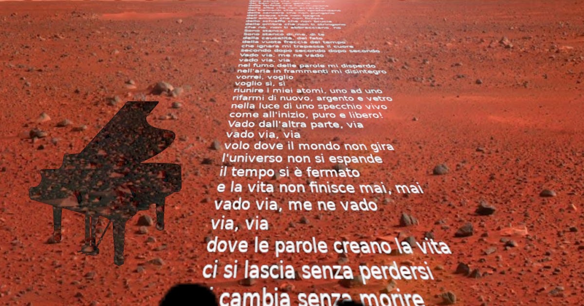 Computer Poetry: Canzonepoesia - È uscita la canzone "Vado via" di ...