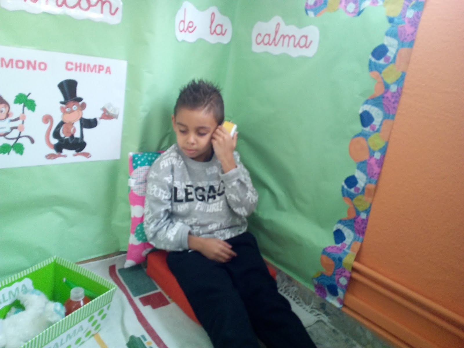 INTELIGENCIA EMOCIONAL EN EL COLEGIO: RINCÓN DE LA CALMA