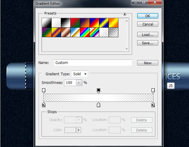 Create Navigation bar in Photoshop ~ AndestA PhotoshoP