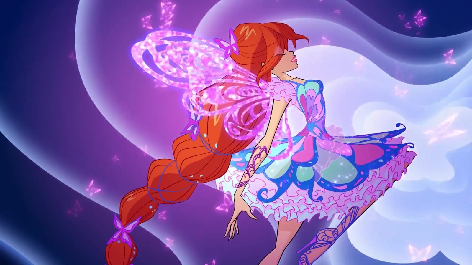 Winx Club Forever: Winx Club Transformação Butterflix em HD!