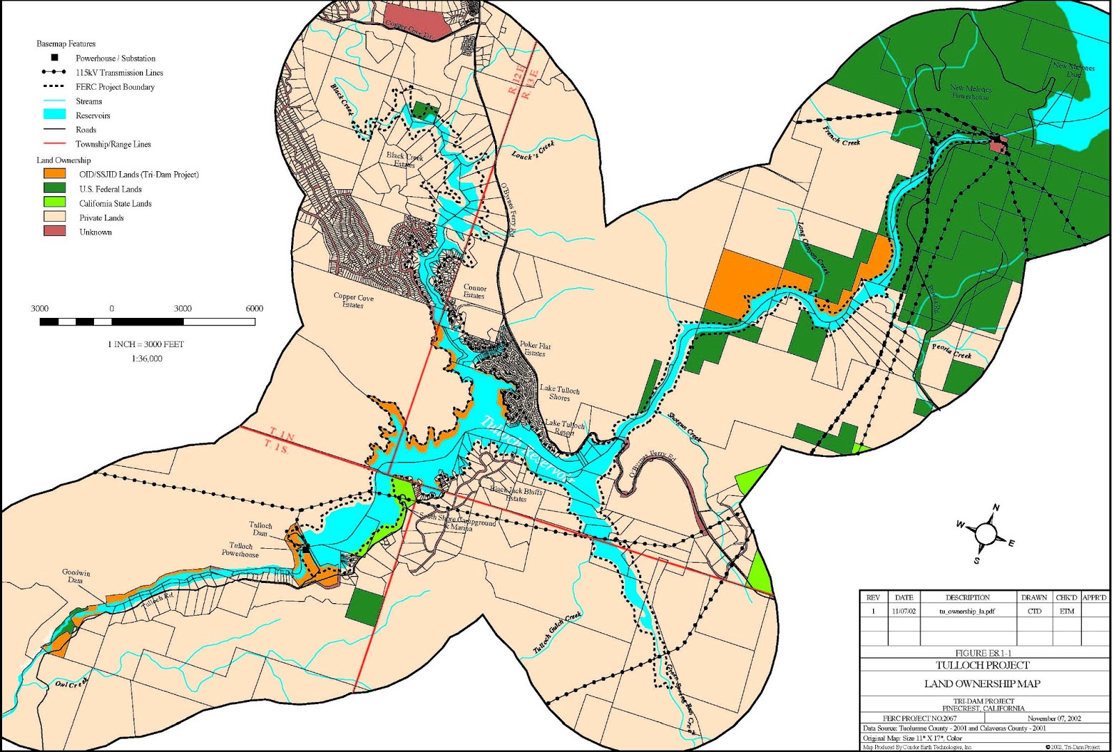 Bridge of the Week: Calaveras County, California Bridges; OByrnes Ferry ...