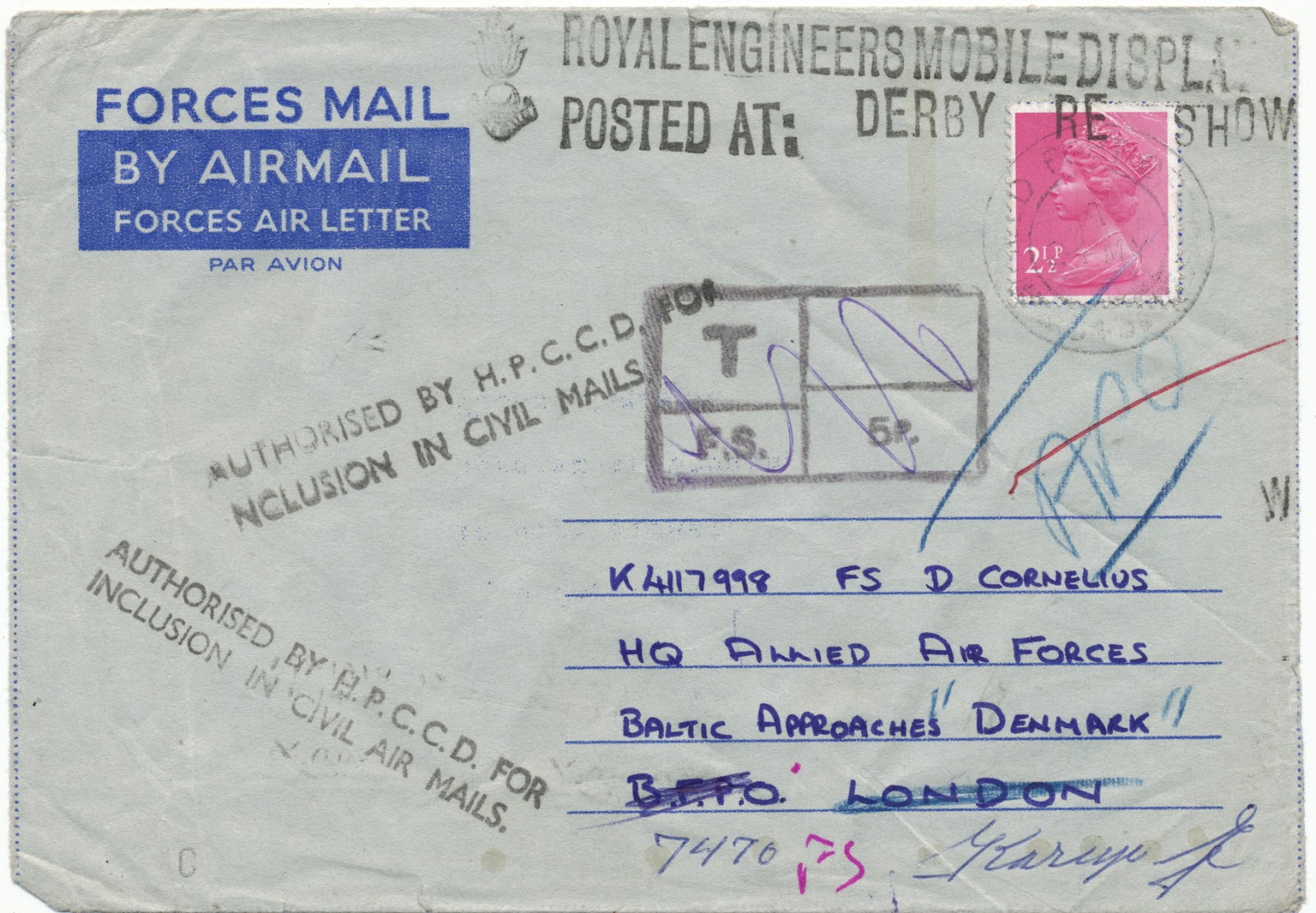 Aerogrammes & Airletters - Philatelic Archeology: UK: Forces Mail ...