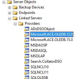 Atif-ullah Sheikh Sharing SQL knowledge: Microsoft.ACE.OLEDB.12.0 ...