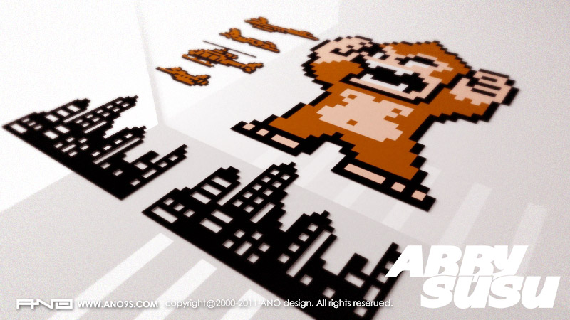 J.ME. (￣ε(#￣): ANO - 8bit King Kong