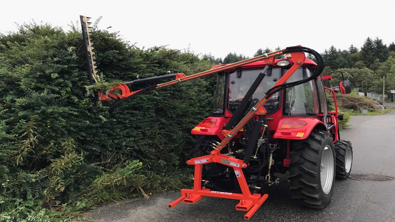 Podador de altura para tractor