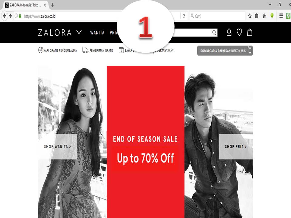 Voucher Diskon Zalora Indonesia: How to Order Items in Zalora Indonesia