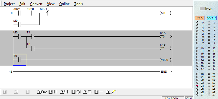 Simulasi Program Dasar PLC | desain sistem kontrol