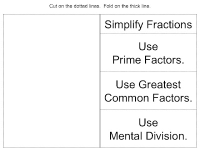 Fifth Grade Freebies: Free Foldable