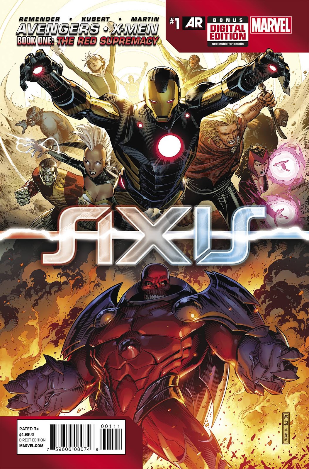 MARVELEANDO CON LOS HUEVONAZOS: Avengers / X-Men "AXIS" Omnibus (Marvel ...