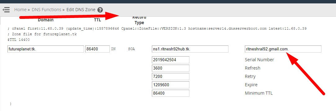 How To Change Contact Email Id Of SOA Record For Any Website Modifying SOA Record Managing DNS how-to-change-contact-email-id-of-soa-record-for-any-website-modifying-soa-record-managing-dns