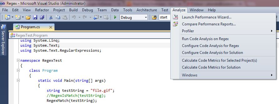 C# Application Performance Wizard in Visual Studio - Code Arsenal