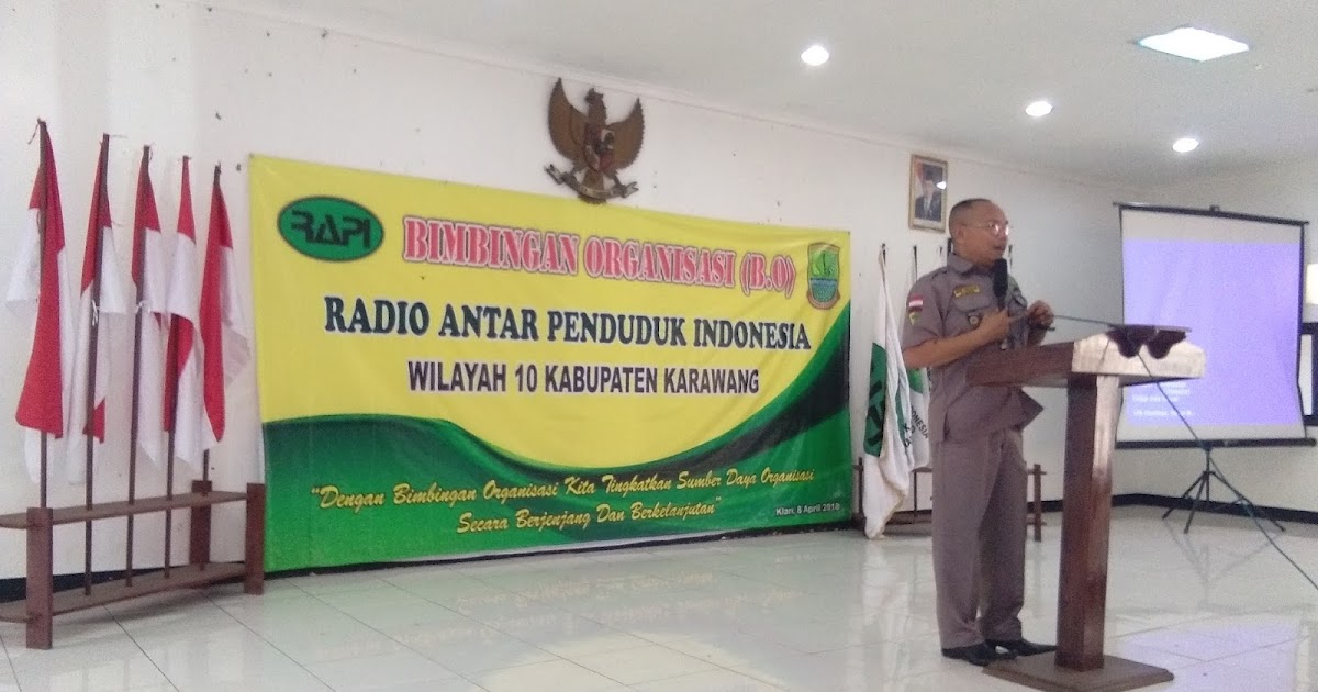 Radio Antar Penduduk Indonesia: BIMBINGAN ORGANISASI SEBAGAI SARANA ...